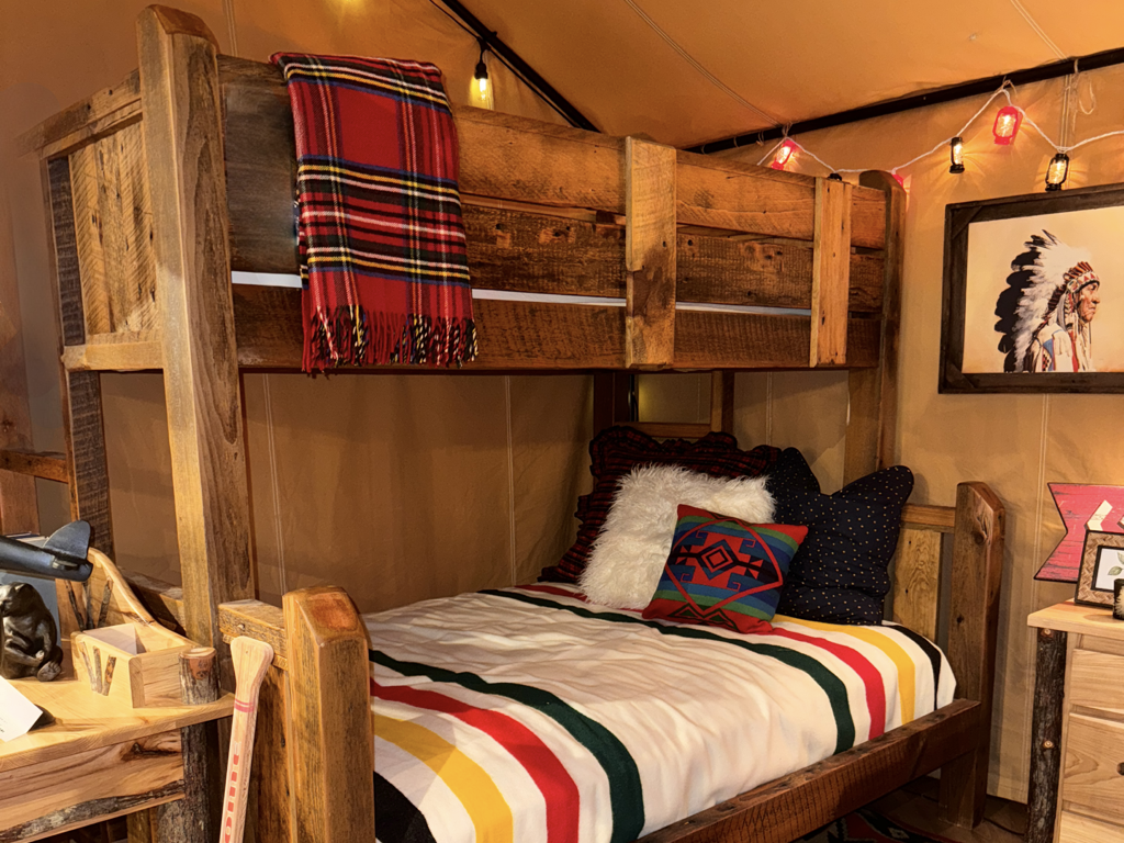 House of orange bunk bed store