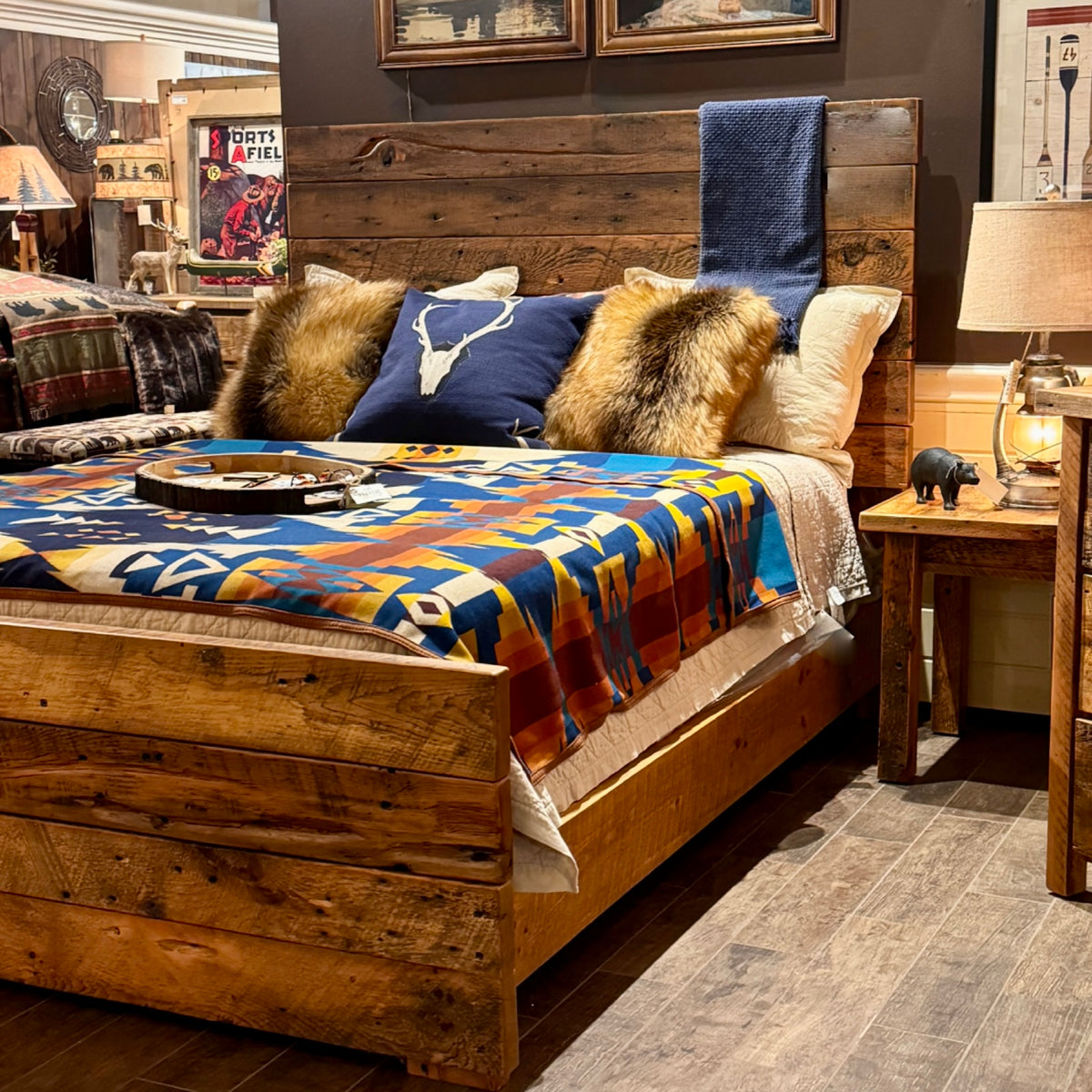 Wildwoods Beds – Granary Horizontal Board Bedstead | Queen