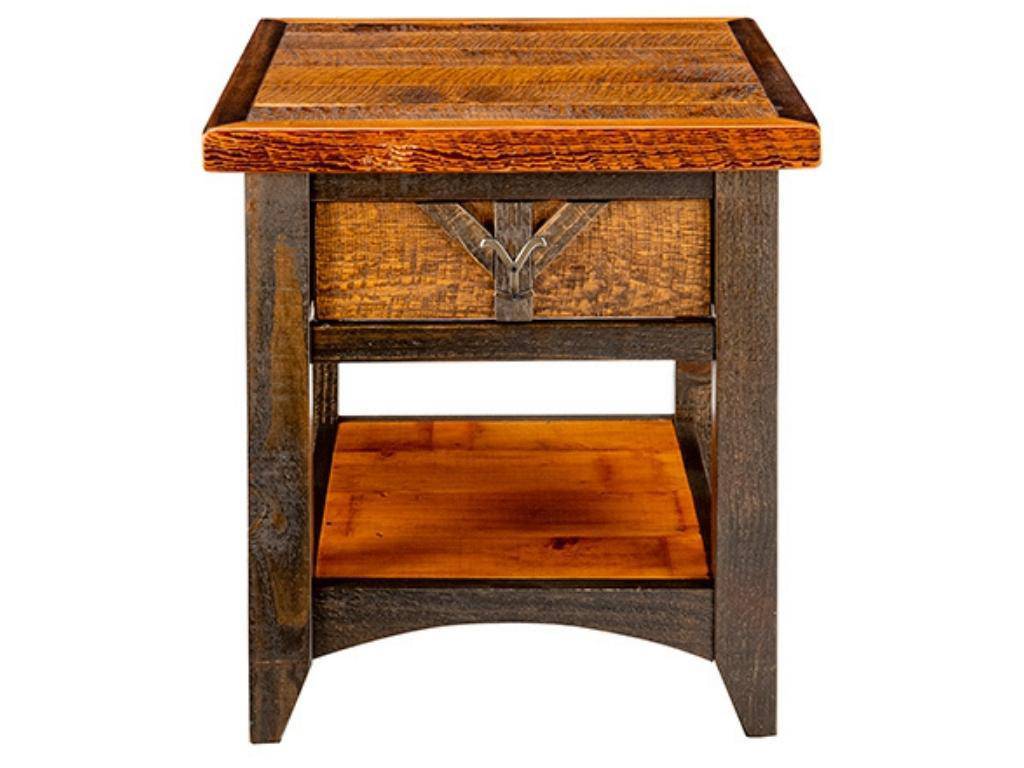 Yellowstone Dutton 1-Drawer Nightsta... by Green Gables Furniture