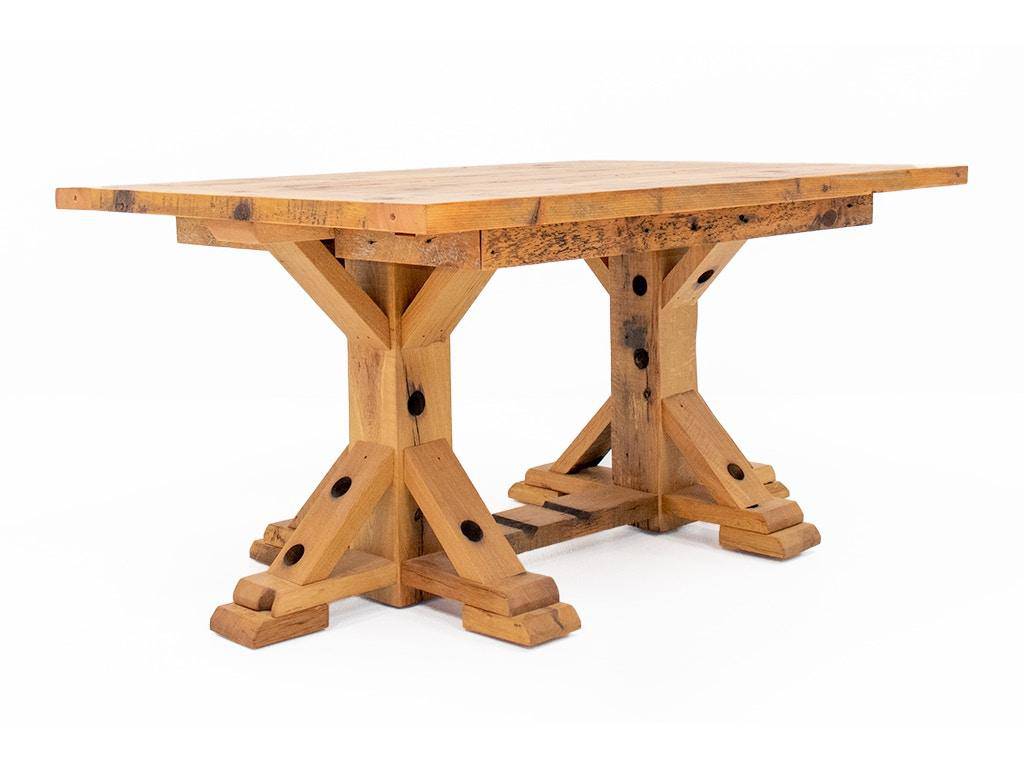 Granary 5 Foot Dining Table With Timber Base | Retreat Home Furniture
